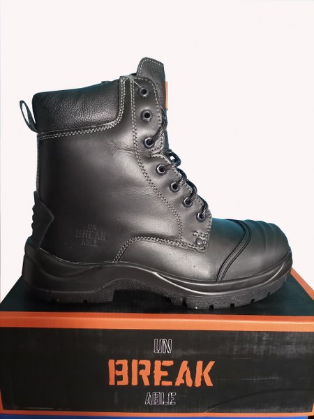 Unbreakable Demolition 8104 S3 Src Black Steel Toe Cap Combat Safety ...
